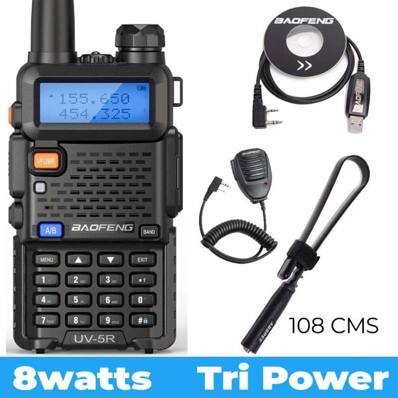 Baofeng UV-5R de 8w , walkie talkie Baofeng UV-5R 8w. Baofeng UV-5rtp